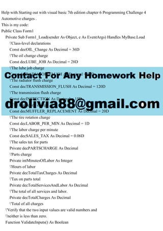 Help with Starting out with visual basic 7th edition chapter 6 Progr.pdf