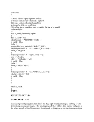 Help with this substitution program- line 3 of the output is different.pdf