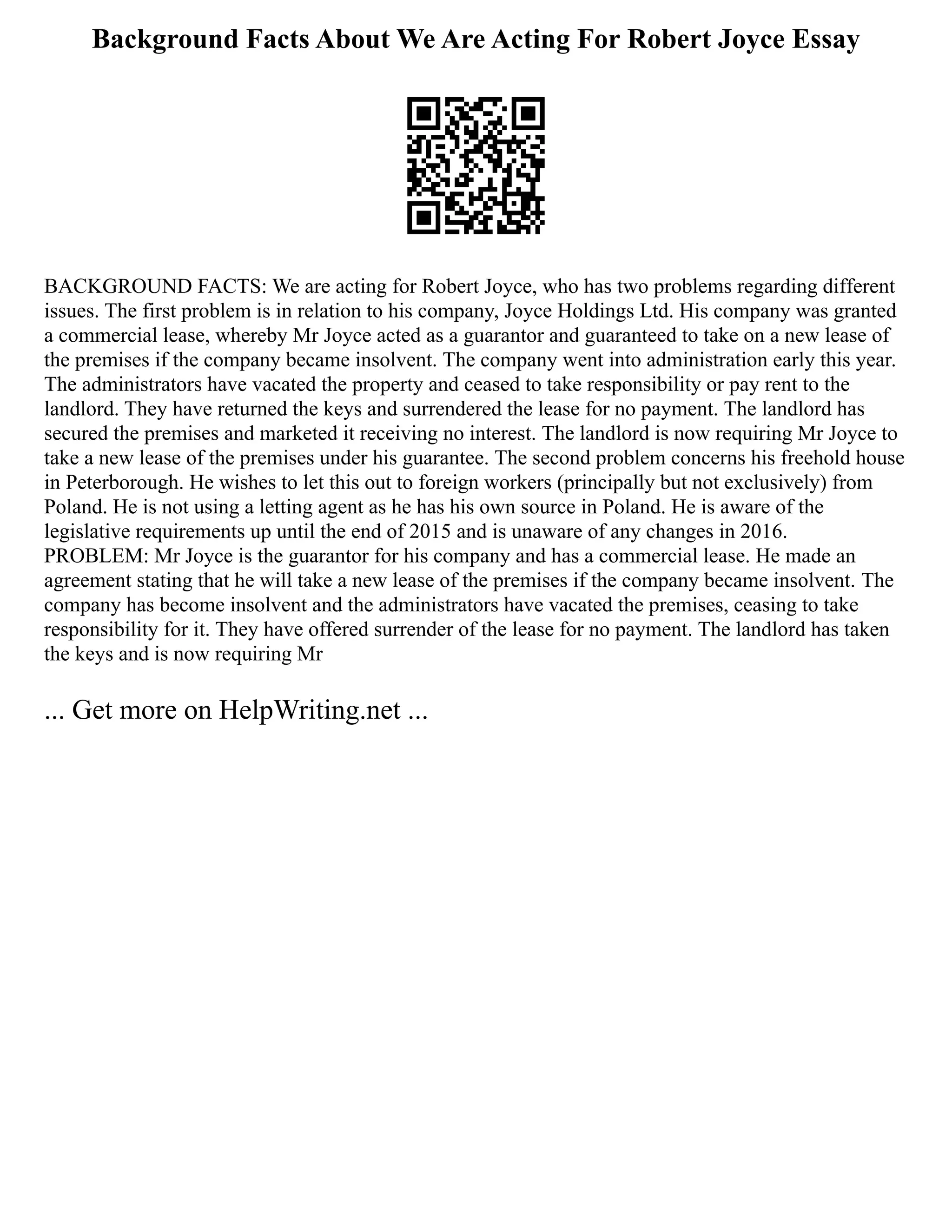 Help Writing A Research Paper | PDF