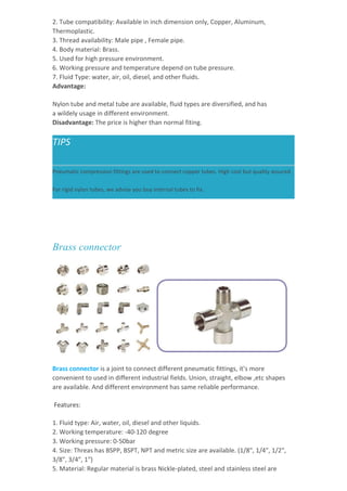 Help you choose pneumatic air fittings from china – untapped tips | PDF