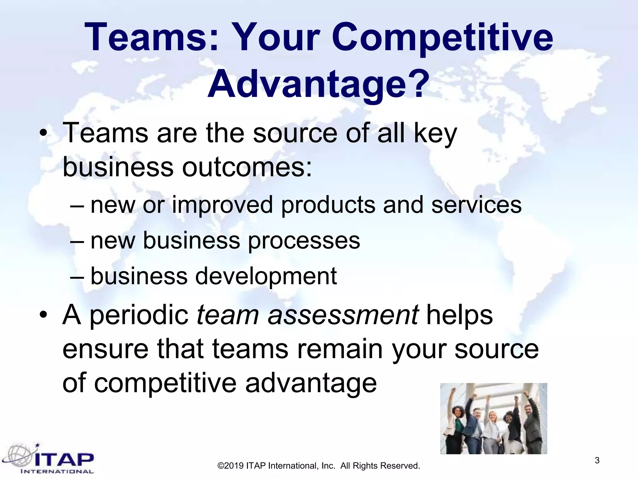 Help Your Team be a Source of Competitive Advantage with ITAP's Global ...