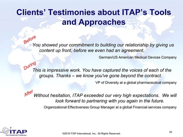 Help Your Team be a Source of Competitive Advantage with ITAP's Global ...