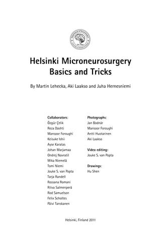 Helsinki microneurosurgery | PDF