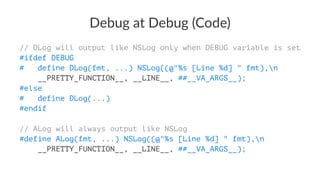 HelsinkiOS Jan 2015: Useful iOS Code Snippets | PDF | Operating Systems ...