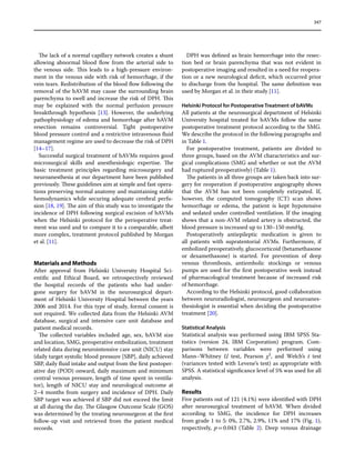 protocolo de helsinki para malformacion arteriovenosa | PDF