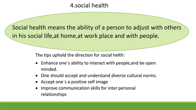 Dimension of health | PDF | Medical Health