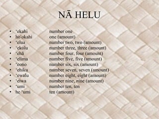 Helu | PPT