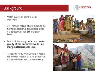 Helvetas presentation wash behavior change unc water health conference ...