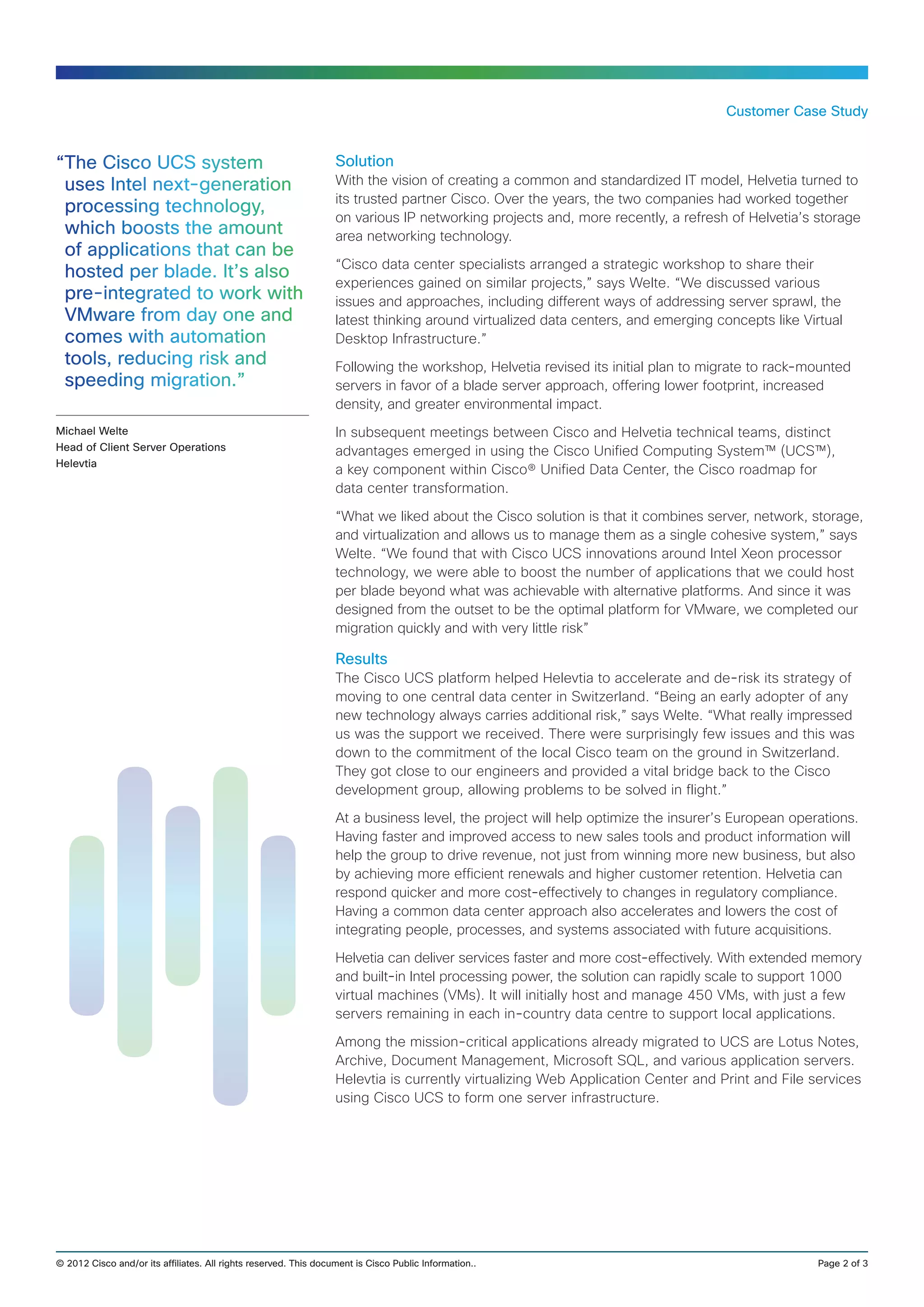 Helvetia case study | PDF