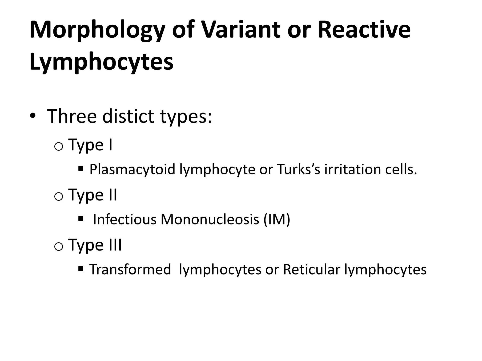 NON-MALIGNANT REACTIVE DISORDERS OF LYMPHOCYTES | PPTX
