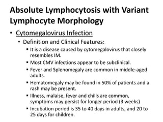 NON-MALIGNANT REACTIVE DISORDERS OF LYMPHOCYTES | PPTX