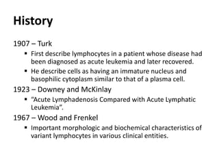 NON-MALIGNANT REACTIVE DISORDERS OF LYMPHOCYTES | PPTX