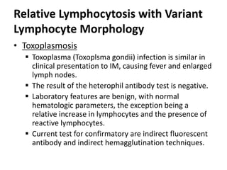 NON-MALIGNANT REACTIVE DISORDERS OF LYMPHOCYTES | PPTX