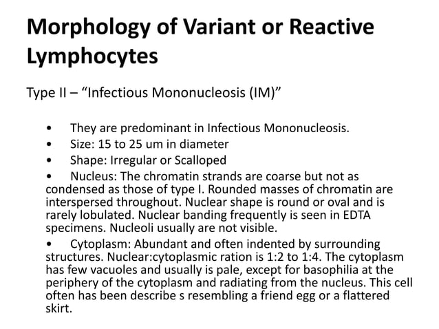 NON-MALIGNANT REACTIVE DISORDERS OF LYMPHOCYTES | PPTX | Biological ...