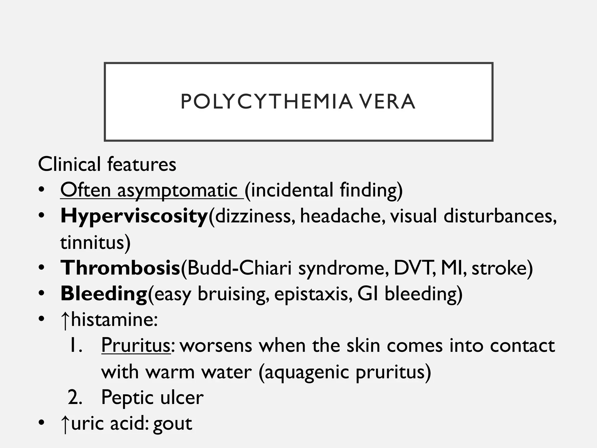 Polycythemia vera+ Myelofibrosis | PDF