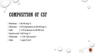 Clinical laboratory technology - Cerebrospinal Fluid | PDF