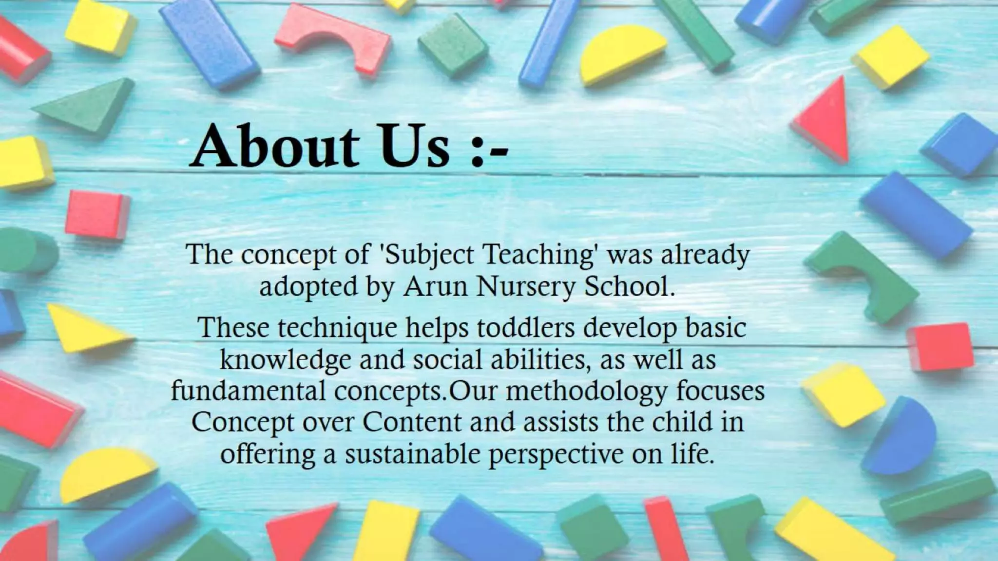 Nursery School | PPT