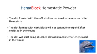 HemaBlock Hemostatic Powder | PPSX