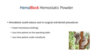 HemaBlock Hemostatic Powder | PPT