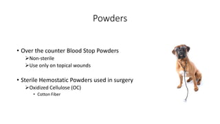 HemaBlock Hemostatic Powder | PPSX