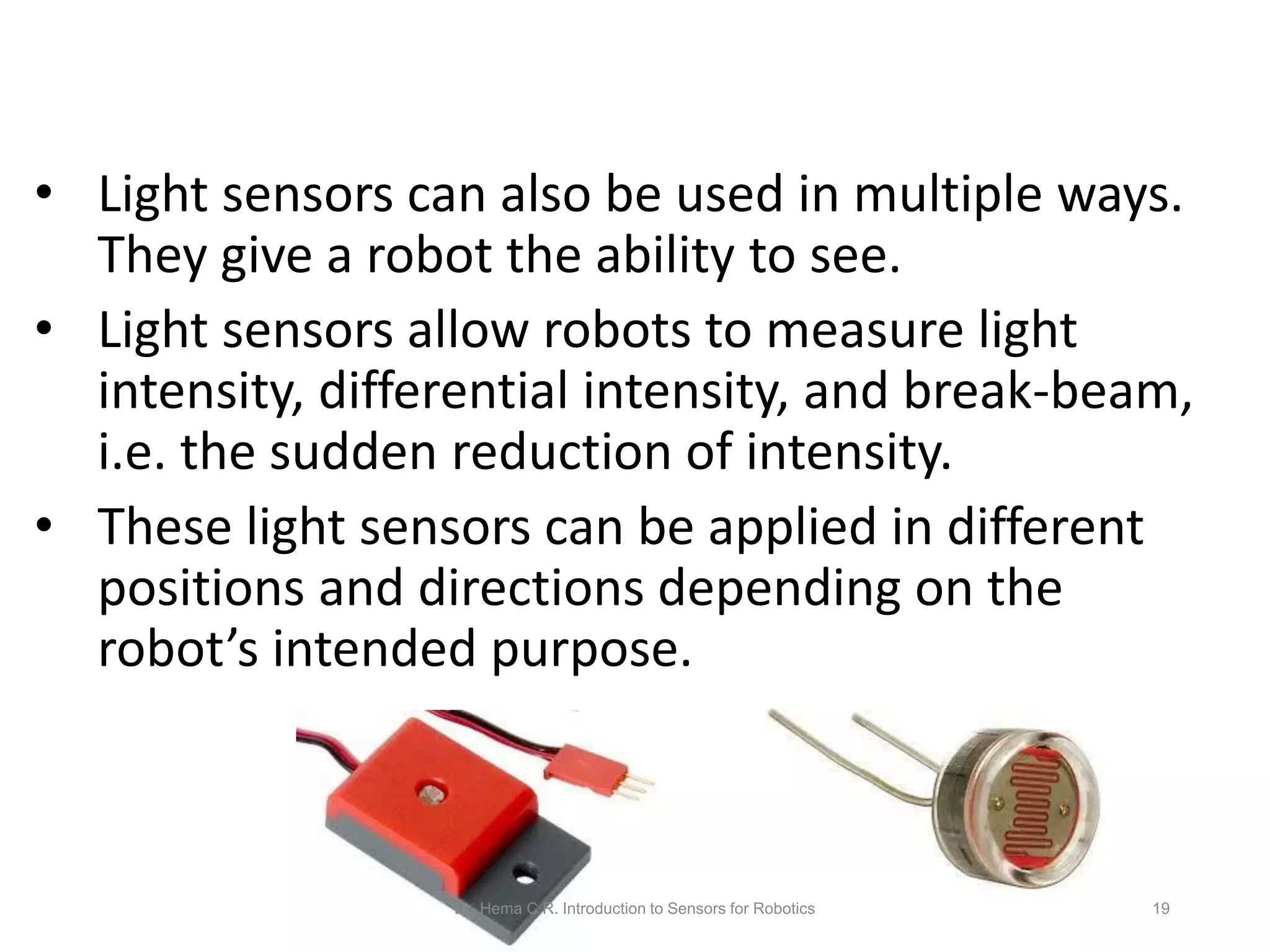 Introduction to Sensors for Robotics | PDF