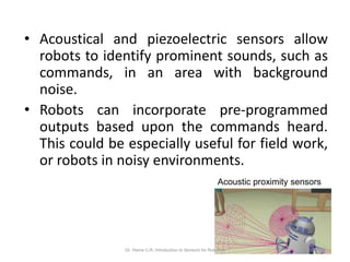 Introduction to Sensors for Robotics | PDF