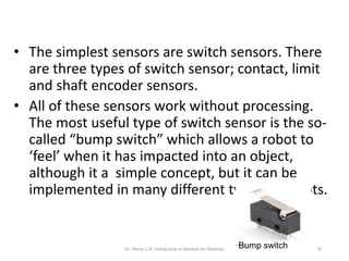 Introduction to Sensors for Robotics | PDF
