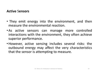 Introduction to Sensors for Robotics | PDF