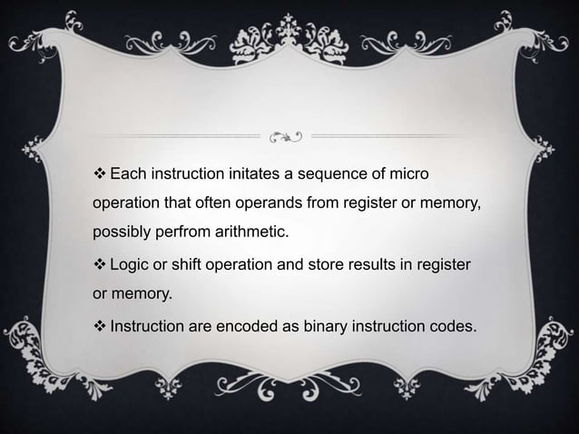 instruction codes | PPTX