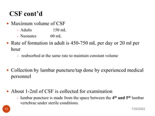 Hema I Chapter 14 CSF.ppt