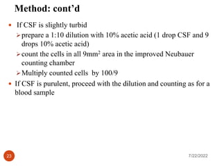 Hema I Chapter 14 CSF.ppt