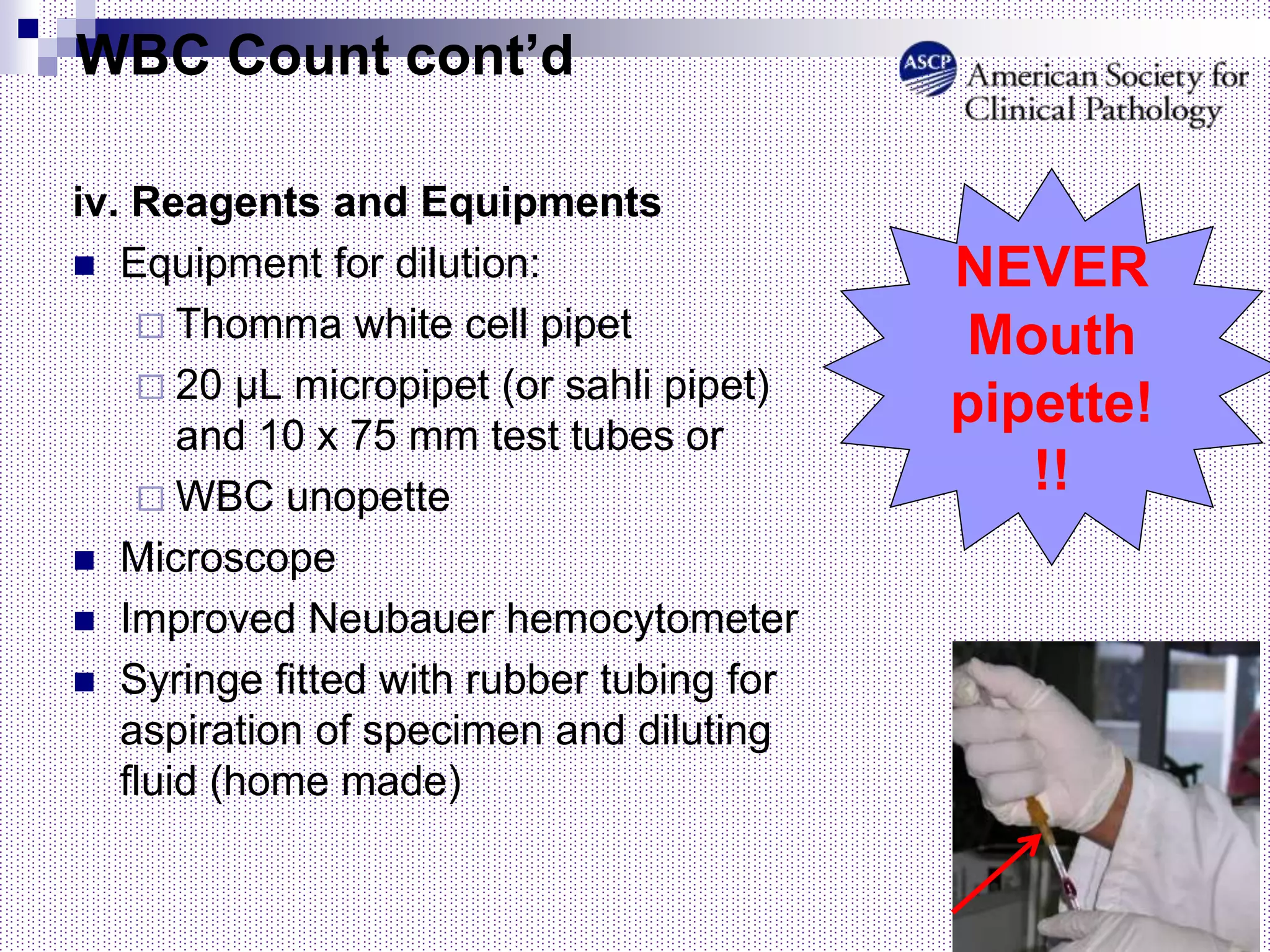 Hema I Chapter 7_hemocytometry.ppt