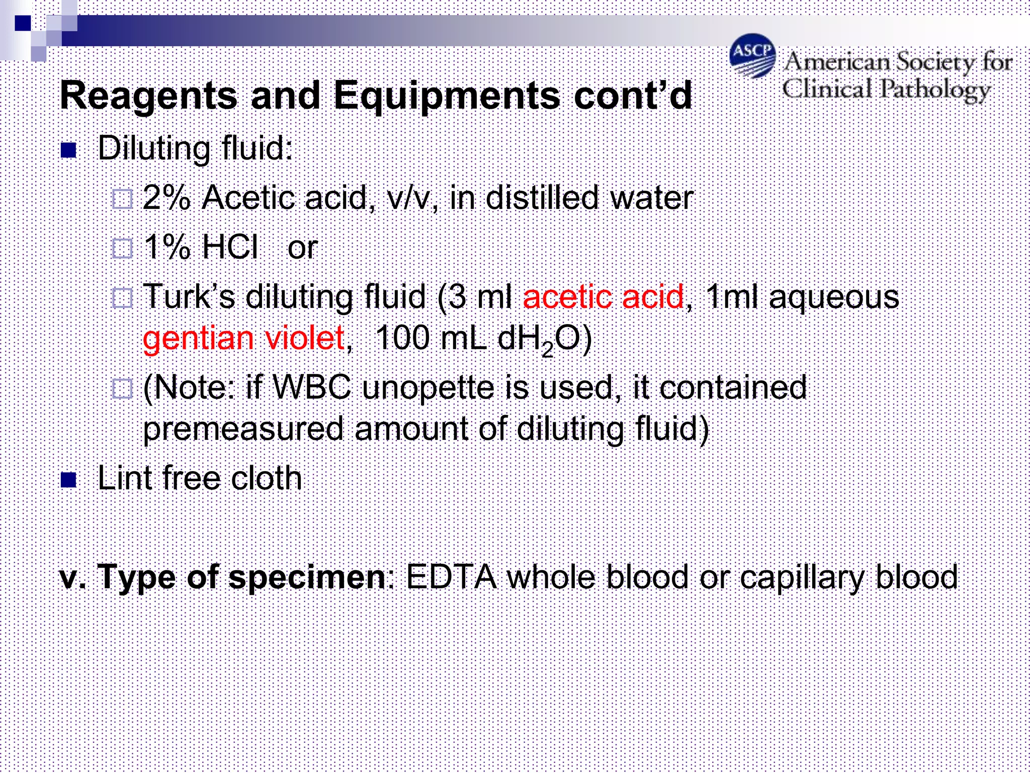 Hema I Chapter 7_hemocytometry.ppt