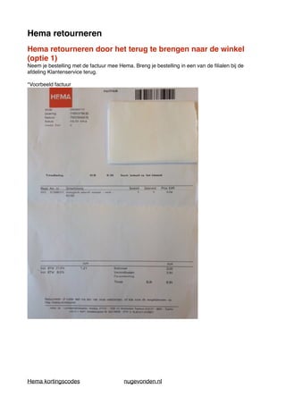Hema kortingscode september2016 | PDF