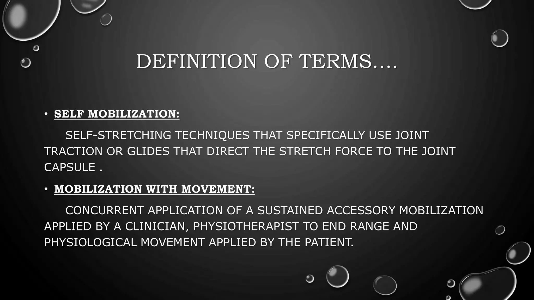 Joint Mobilization | PPTX