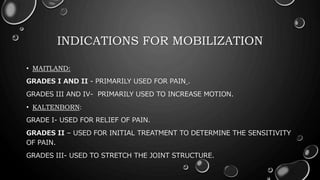 Joint Mobilization | PPTX