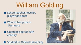 Darkness Visible by william golding (novel) | PPT