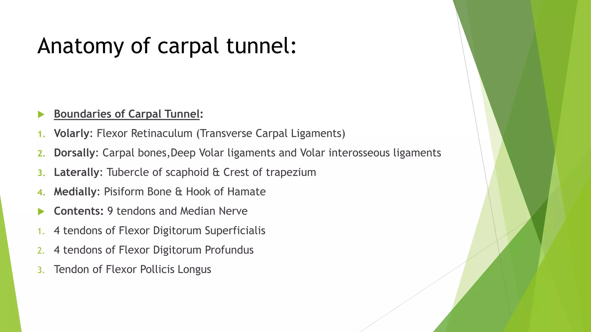 Carpal Tunnel Syndrome | PPTX