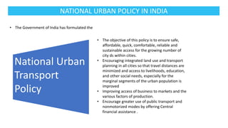National Urban Policy | PDF
