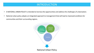 National Urban Policy | PDF