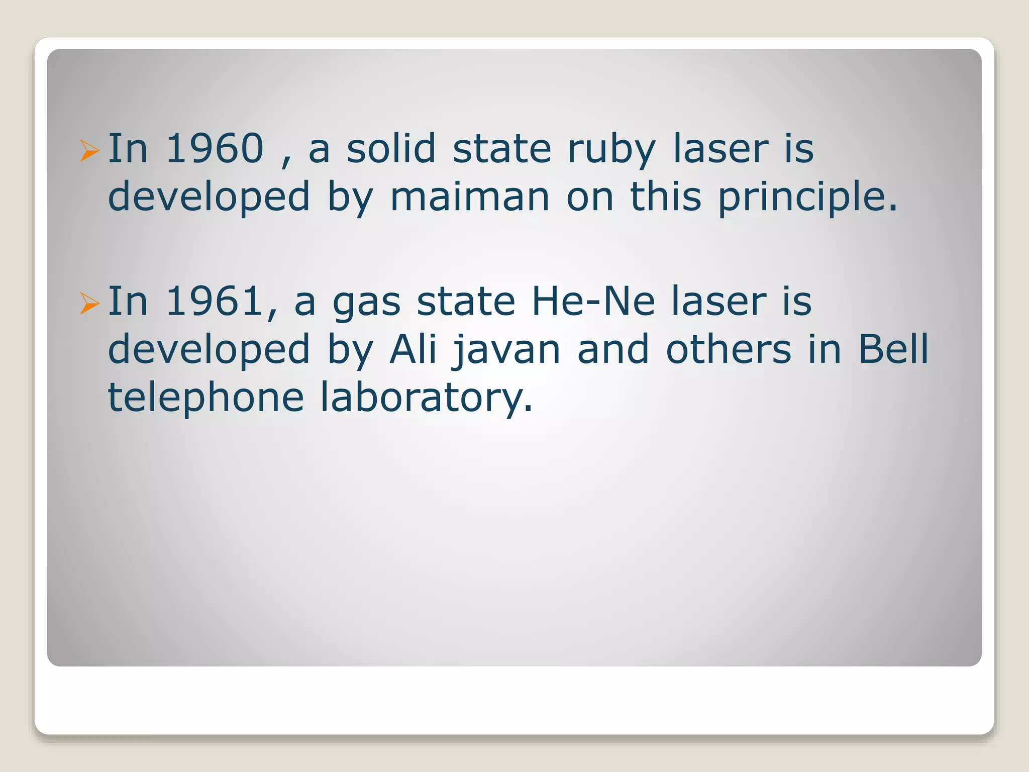 lasers ppt | PPTX