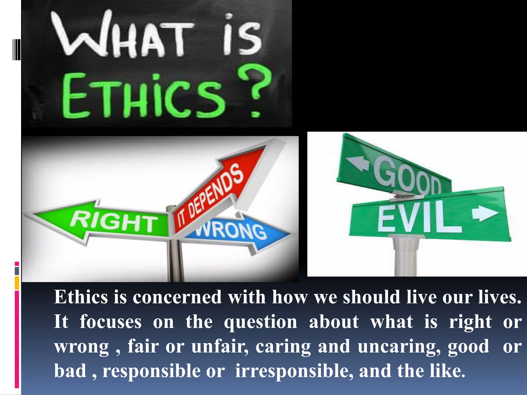 VALUES & ETHICS | PPTX