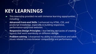 Web_development_internship_presentaton__ | PPTX