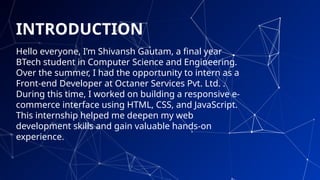 Web_development_internship_presentaton__ | PPTX