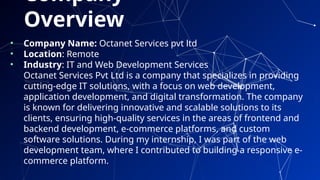 Web_development_internship_presentaton__ | PPTX