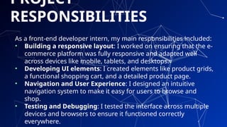 Web_development_internship_presentaton__ | PPTX