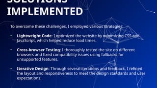 Web_development_internship_presentaton__ | PPTX