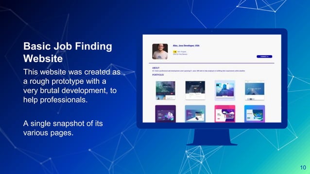 Internship Presentation 2 Web Developer | PPTX | Cloud Computing | Internet