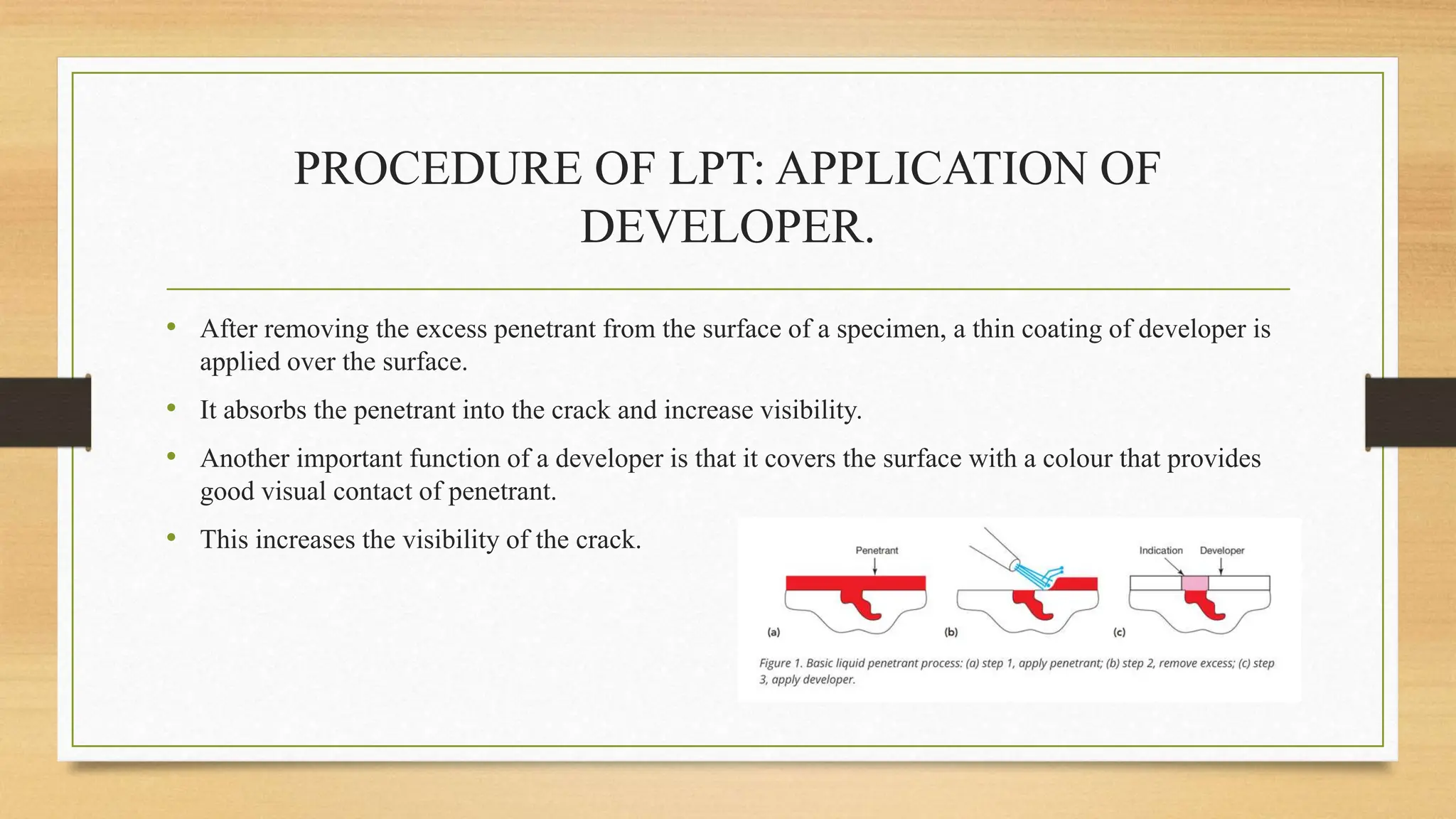 liquid penetration test - non destructive testing | PPTX