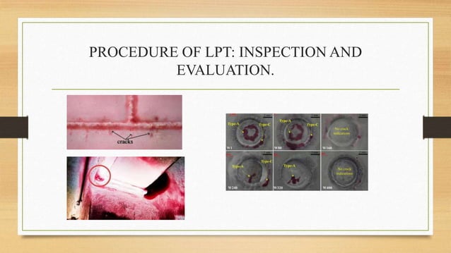 liquid penetration test - non destructive testing | PPT